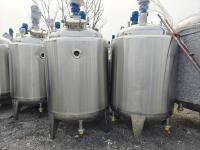 China Stainless Steel Jacketed Double Layer Mixing Heating Tank within High Shear Mixer for sale