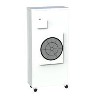 China 1200 M3/H CADR Air Sanitizer Purifier With Activated Carbon Middle Size for sale