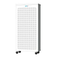 China Standing Industrial H13 HEPA Air Purifier with Activated Carbon for sale