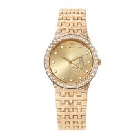 China 3BAR Female Gold Wrist Watch 3ATM Alloy Silver Ladies Wrist Watches for sale