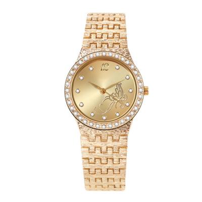 China 3BAR Female Gold Wrist Watch 3ATM Alloy Silver Ladies Wrist Watches for sale