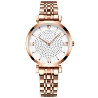 China Silver FCC 32mm Analog Watch For Women OEM Japan Movt Stainless Steel for sale