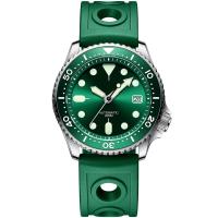 China Sapphire Lens Stainless Steel Watches For Mens Divers Watch 41mm Date Function for sale