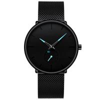 China Sliver 3BAR Alloy Quartz Watch Stainless Steel Custom Logo Watch OEM for sale