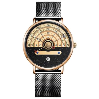 China Fashion Gold Oem Automatic 3BAR Quartz Watches For Men 3 ATM for sale