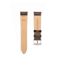 China 16mm Brown Leather Watch Band Business 20mm Quick Release Watch Band for sale
