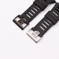 China Rubber Men 20g Watch Band Strap Luxury Adjustable 34mm Watch Band for sale