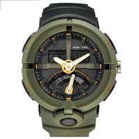 China Mens OEM Recycled Plastic Watch 54mm Dual Movement Watch Colorful for sale
