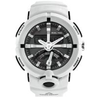 China Mens OEM Recycled Plastic Watch 54mm Dual Movement Watch Colorful for sale