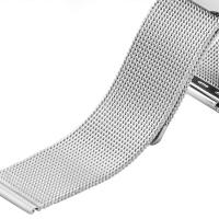 China Metal 22mm Watch Band Strap RoHS Milanese Stainless Steel Mesh Watch Strap for sale