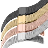 China Metal 22mm Watch Band Strap RoHS Milanese Stainless Steel Mesh Watch Strap for sale