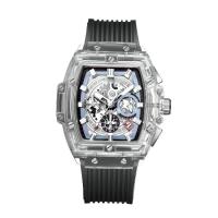 China 12mm Gents White Plastic Watch 3atm Lcd Quartz Watch OEM for sale