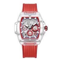 China 12mm Gents White Plastic Watch 3atm Lcd Quartz Watch OEM for sale