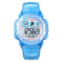 China Children Polyester 1.5 Inch Blue Smart Watch Waterproof Plastic Smart for sale