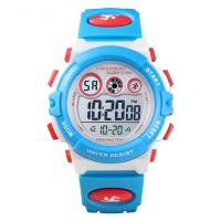 China Children Polyester 1.5 Inch Blue Smart Watch Waterproof Plastic Smart for sale