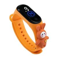 China White Rectangle 18mm Waterproof Kids Watch OEM Water Proof Smart Digital for sale