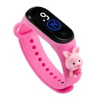 China White Rectangle 18mm Waterproof Kids Watch OEM Water Proof Smart Digital for sale