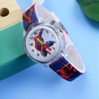 China Kids Marvel Wristwatch 20cm 3BAR SpiderMan Comic Colorful Wrist Watch for sale