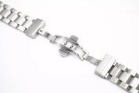 China 6mm Double Push Butterfly Buckle Clasp Stainless Steel Gold Butterfly Clasp for sale