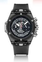 China Bezel Luminous Dial Silicone Band Watch ROHS 22mm Mens Rubber Band for sale