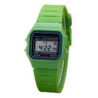 China 36mm OEM Purple Silicone Watch 24cm Quartz Japan Movt Womens Watch for sale
