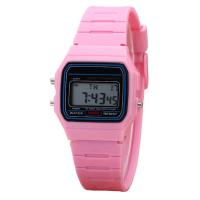 China 36mm OEM Purple Silicone Watch 24cm Quartz Japan Movt Womens Watch for sale