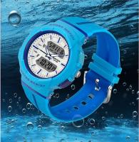 China Pink Plastic Quartz Watch PEM 3ATM Plastic Watches For Ladies LCD for sale
