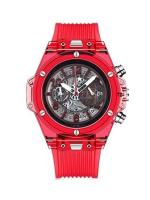 China Water Resistant 3ATM Plastic Belt Watch OEM Plastic Analog Silicone for sale