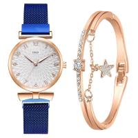 China Rosegold 32mm Women'S Watch Gift Box Ladies Mesh Band Watches Bracelet for sale