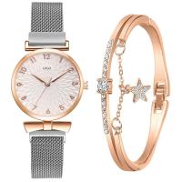 China Rosegold 32mm Women'S Watch Gift Box Ladies Mesh Band Watches Bracelet for sale