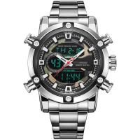 China 1.5 Inch OEM Mens Digital Waterproof Watches Stainless Steel Waterproof Watch for sale