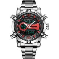 China 1.5 Inch OEM Mens Digital Waterproof Watches Stainless Steel Waterproof Watch for sale