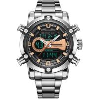 China 1.5 Inch OEM Mens Digital Waterproof Watches Stainless Steel Waterproof Watch for sale