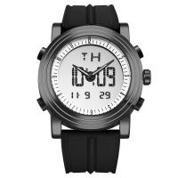 China Mens 3ATM Waterproof Digital Watch Quartz OEM Men'S Digital Watch 47MM for sale