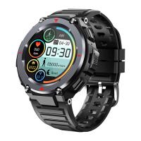 China Black OEM Fitness Waterproof Watch BMP Touch Screen Smart Message Reminder for sale