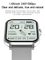 China Blood Pressure Sporty Smart Watch 5ATM Pink Smart Watch Waterproof for sale