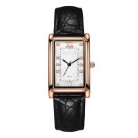 China ODM Watch Couple Gift ROHS 42mm Quartz Square Watch Diamond Dial for sale