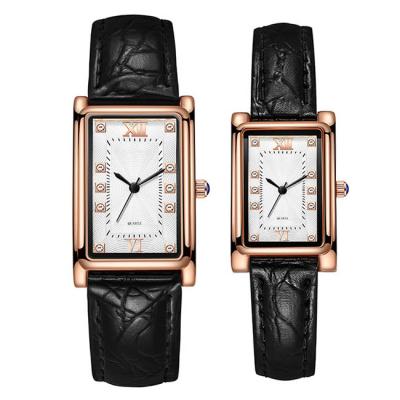 China ODM Watch Couple Gift ROHS 42mm Quartz Square Watch Diamond Dial for sale