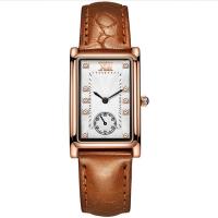 China ODM Watch Couple Gift ROHS 42mm Quartz Square Watch Diamond Dial for sale