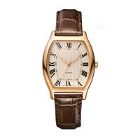 China Waterproof 3ATM Romantic Couple Leather 22cm Couple Wrist Watch For Lovers for sale