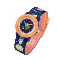 China Nylon Strap ODM Children Quartz Wristwatch 3ATM Water Resistant for sale