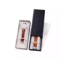 China 15.7cm PU Leather Watch Box Rectangle 52g Watch Box Gift Packaging for sale