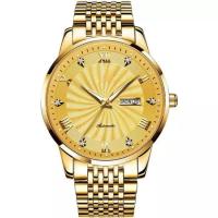 China 41.5mm Automatic Mechanical Watches For Men Stainless Steel Twotone IP Plating for sale