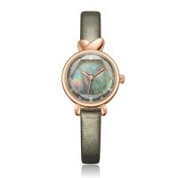 China Pearl Shell 26mm Ladies Quartz Watch Small Size Thin Belt 30 Meters Waterproof for sale