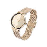 China Luxury 36mm Stainless Steel Quartz Watch Custom Logo Ladies Mirror for sale