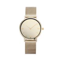 China Luxury 36mm Stainless Steel Quartz Watch Custom Logo Ladies Mirror for sale