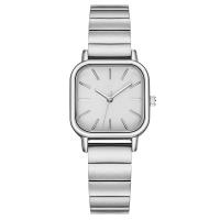 China 3ATM Waterproof Square Stainless Steel Quartz Watch Personality Ins Wind for sale