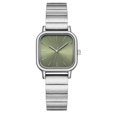 China 3ATM Waterproof Square Stainless Steel Quartz Watch Personality Ins Wind for sale