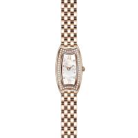 China Barrel Shaped Waterproof All Stainless Steel Watch 32mm Women'S Quartz for sale