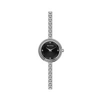 China Luxury Stainless Steel Jewelry 26mm Small Quartz Bracelet Watch Fashion Zircon Shell for sale